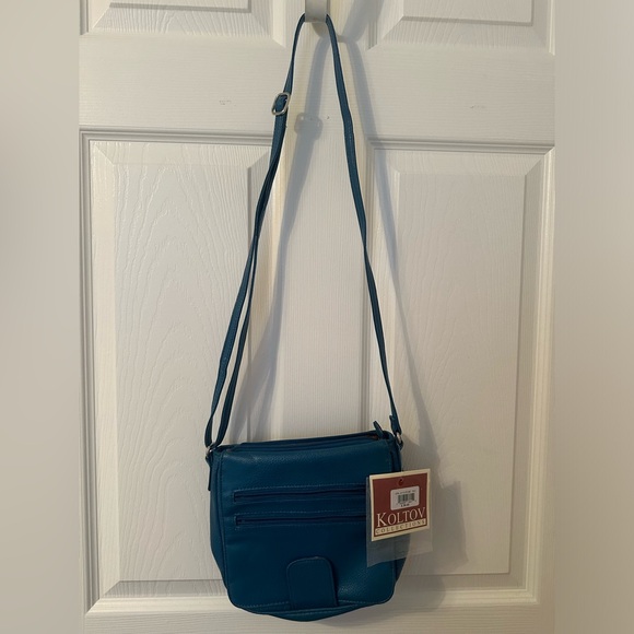 Koltov | Bags | Koltov Teal Crossbody Bag Nwt | Poshmark